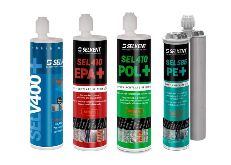 Resin Anchors - Selkent Construction Fixings & Tools