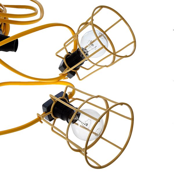 construction festoon lighting