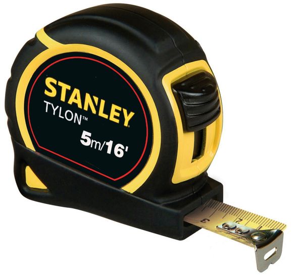 8M 26FT STANLEY TYLON TAPE MEASURE Selkent Construction Fixings Tools